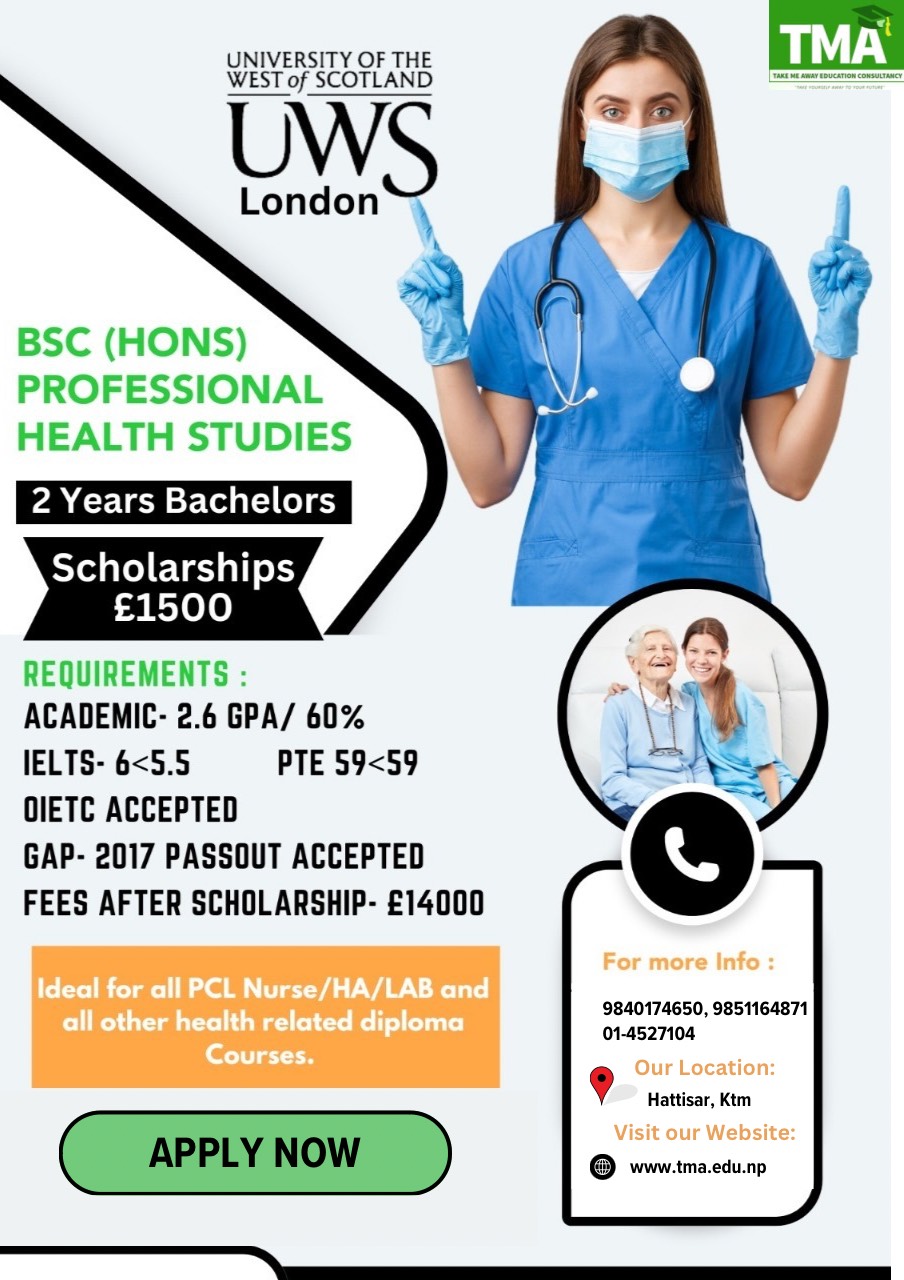 STUDY IN UNIVERSITY OF WEST OF SCOTLAND FOR MEDICAL STUDENTS | TMA ...