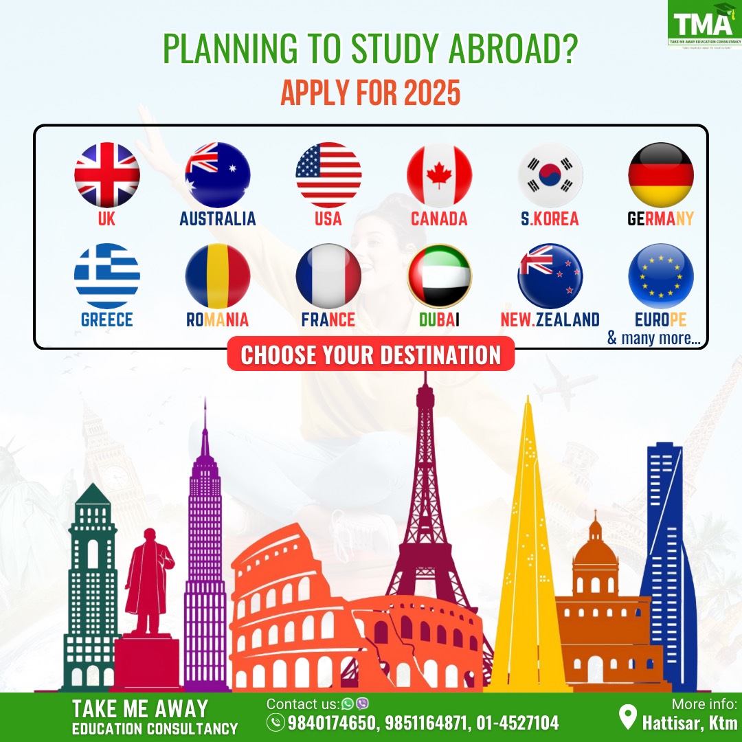 STUDY IN TOP COUNTRIES THIS 2025 | TMA CONSULTANCY - TMA Education ...