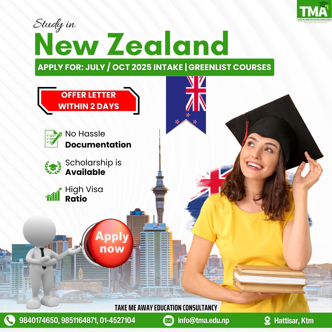 GET OFFER LETTER IN 2 DAYS | STUDY IN NEW ZEALAND | TMA CONSULTANCY ...